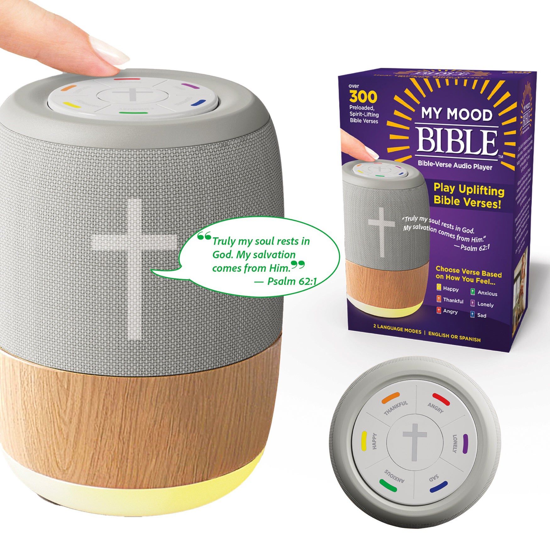 Motivational Bible-Verse Audio Player | Brylane Home