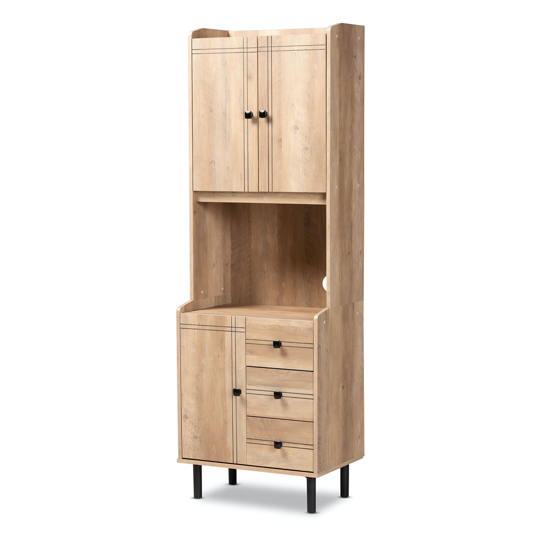 Simple Patterson 3-Drawer Kitchen Storage Cabinet Furniture, 4440834 ...