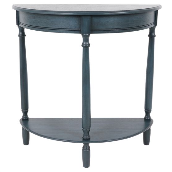Demilune Antique Navy Console | Brylane Home