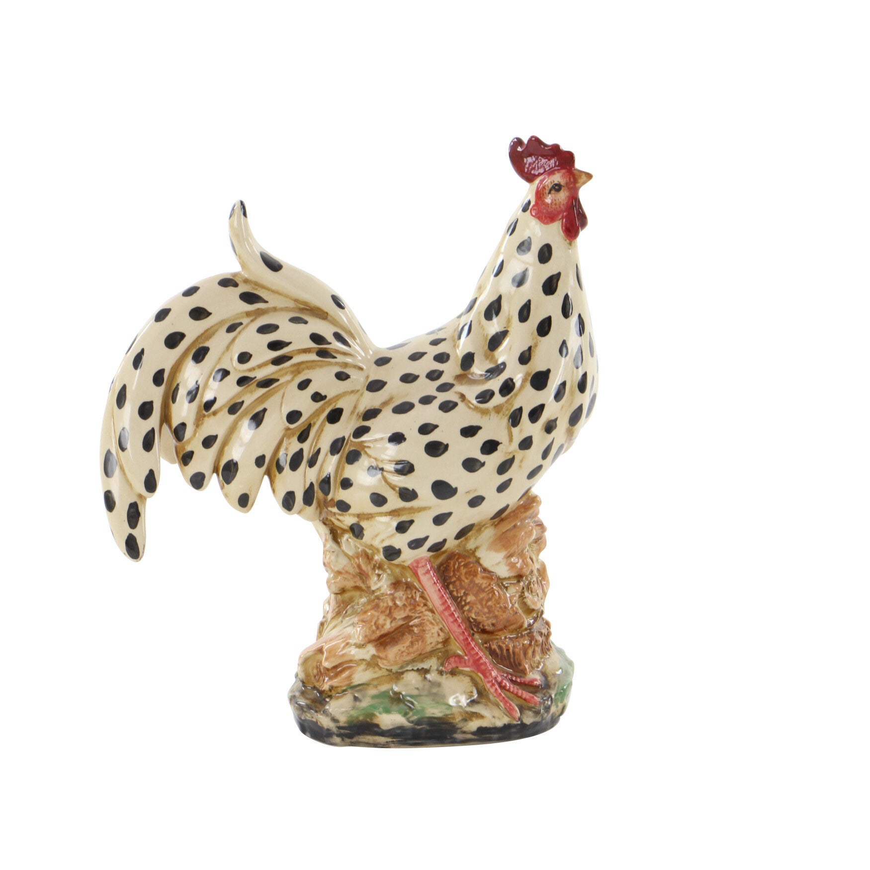 Simple Beige Ceramic Farmhouse Birds Garden Sculpture, 4418464 ...
