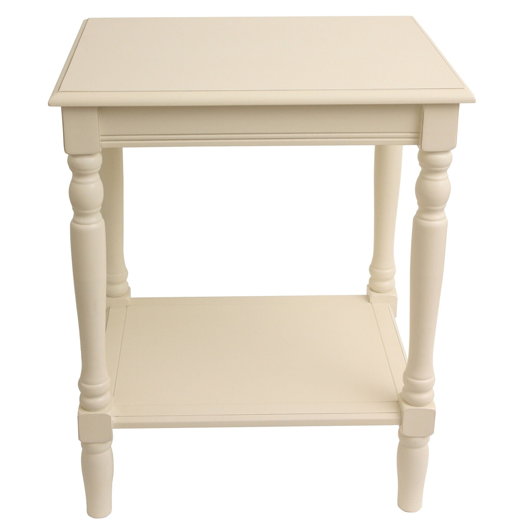 Simplicity Antique White Table | Brylane Home