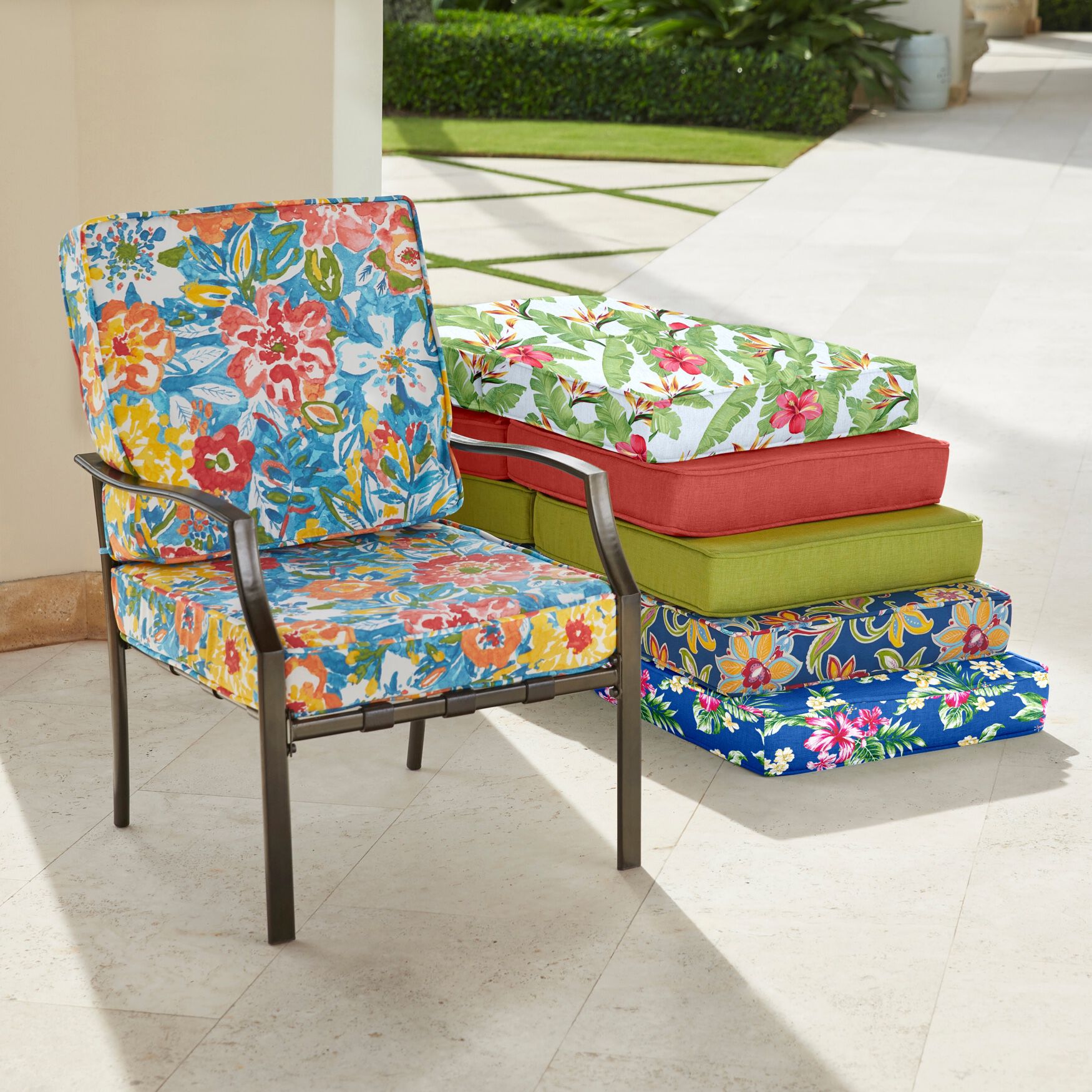 2-Section Deep Seating Cushion | Brylane Home