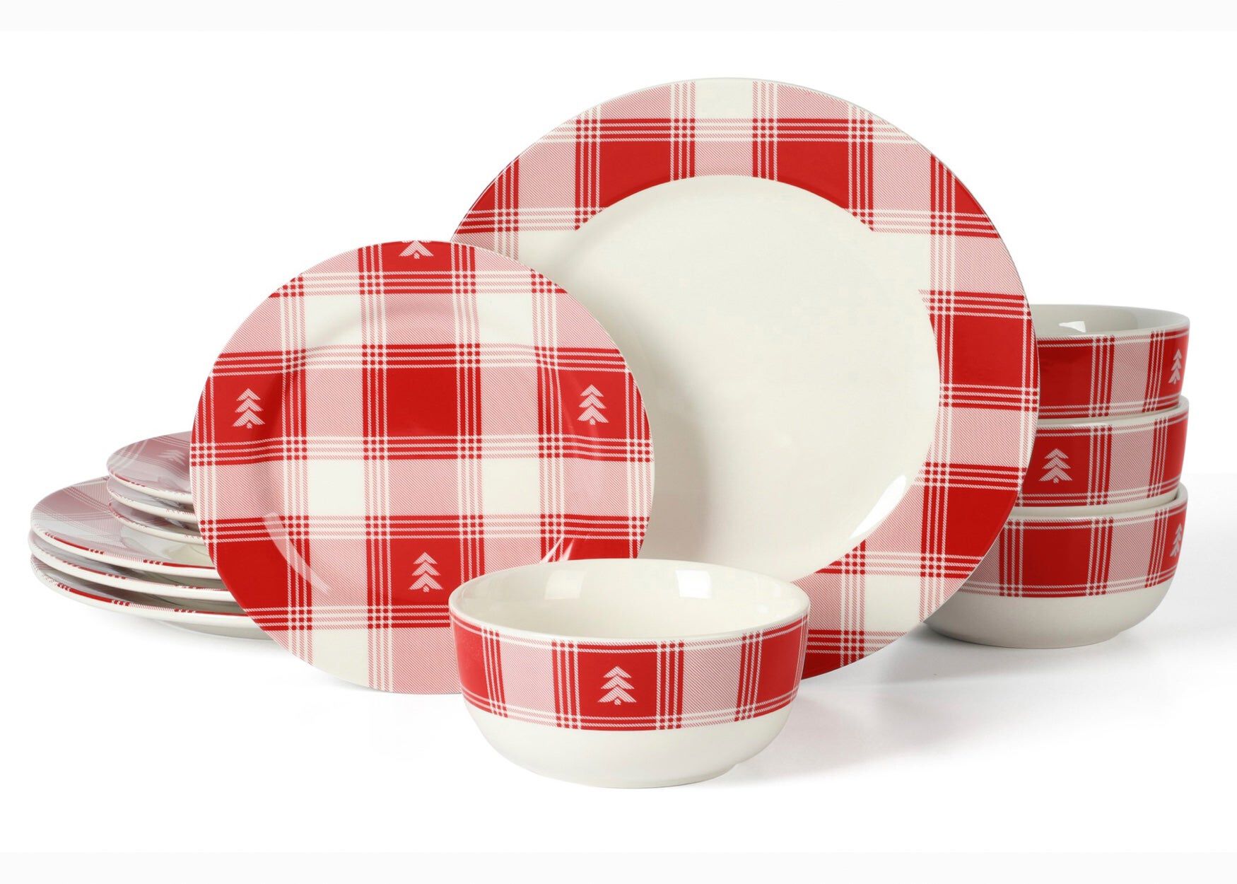 Martha Stewart 12-Piece Dinnerware Set | Brylane Home