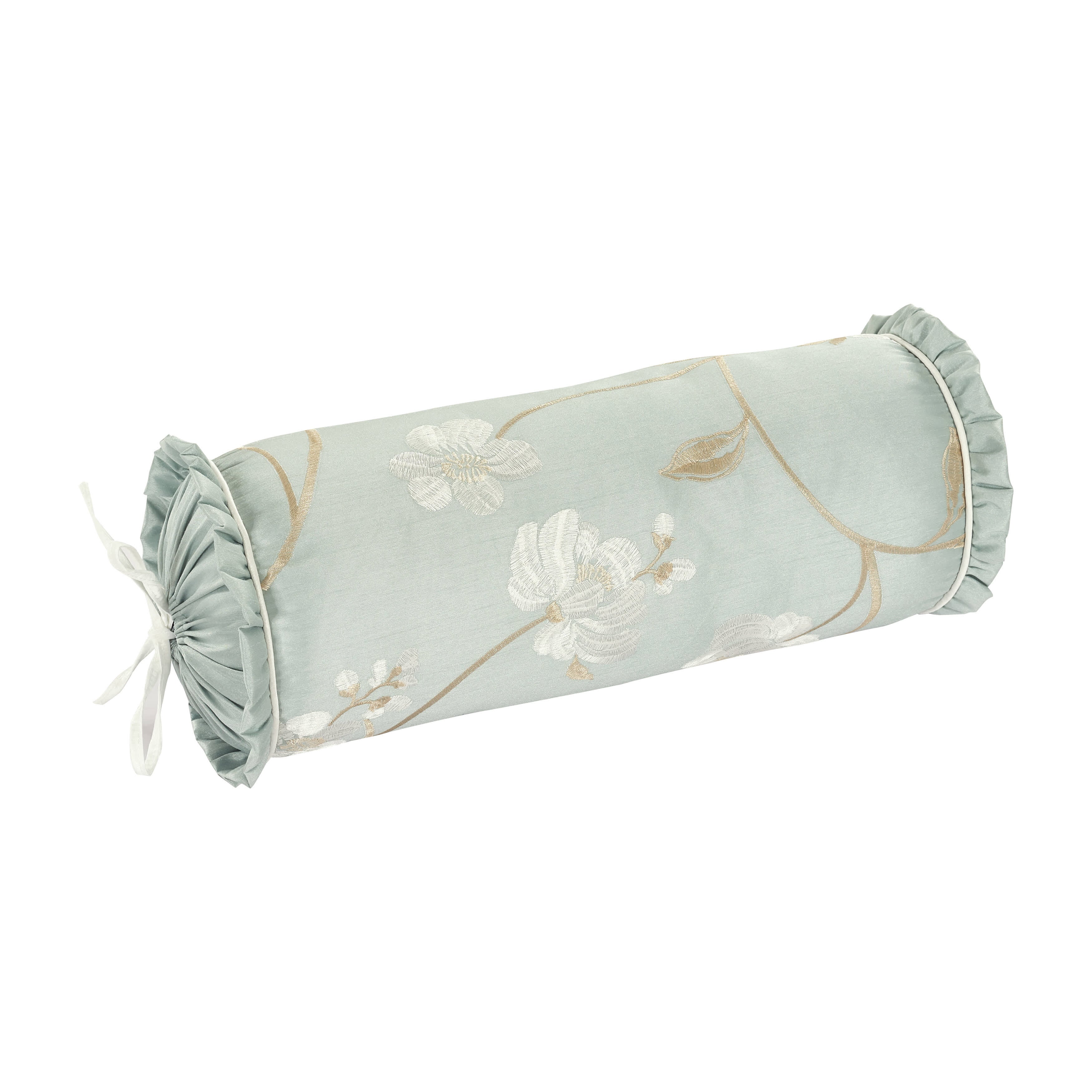 Spring Garden Bolster Decorative Throw Pillow | Brylane Home