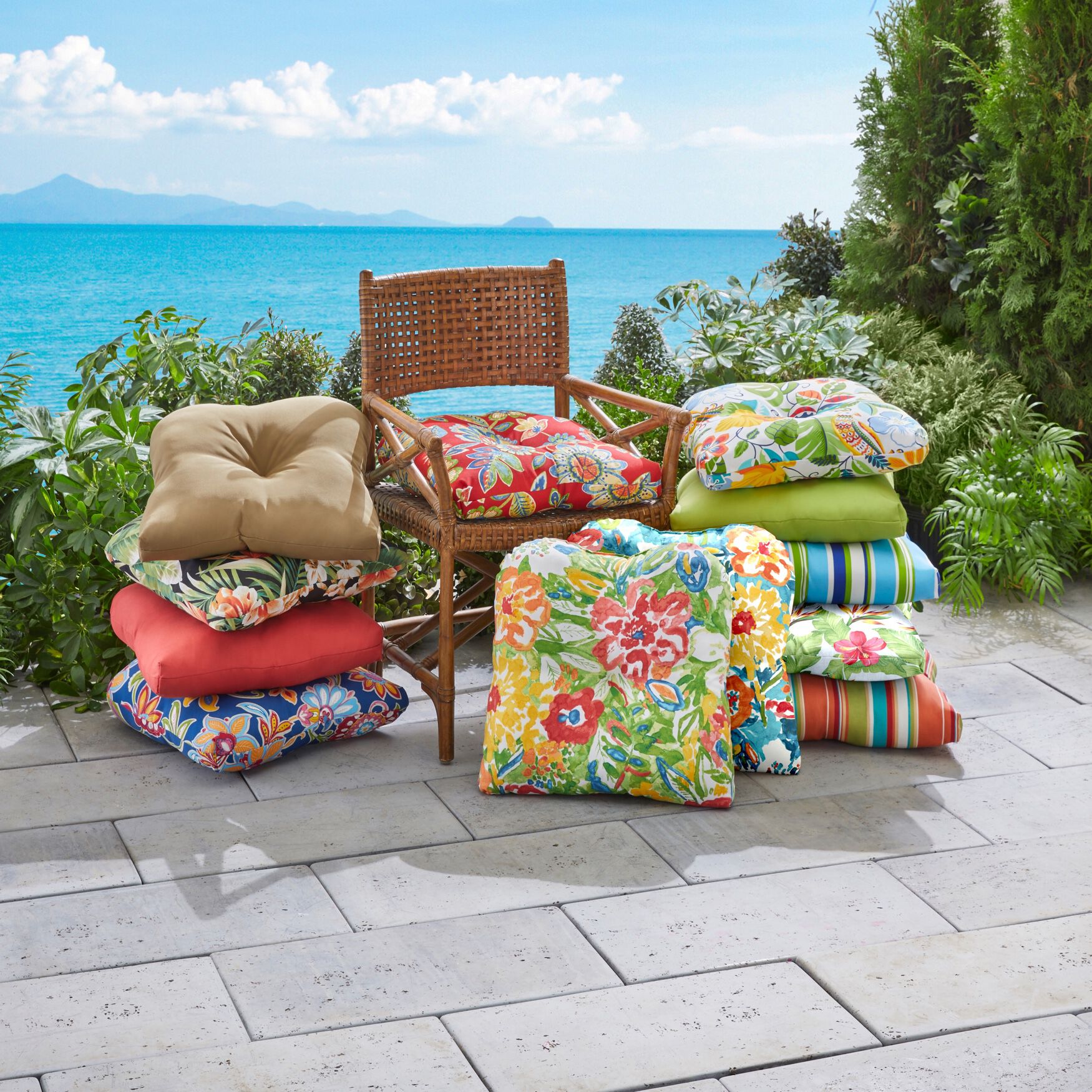 Bright and Happy Collection Replacement Cushions & Pillows | Brylane Home
