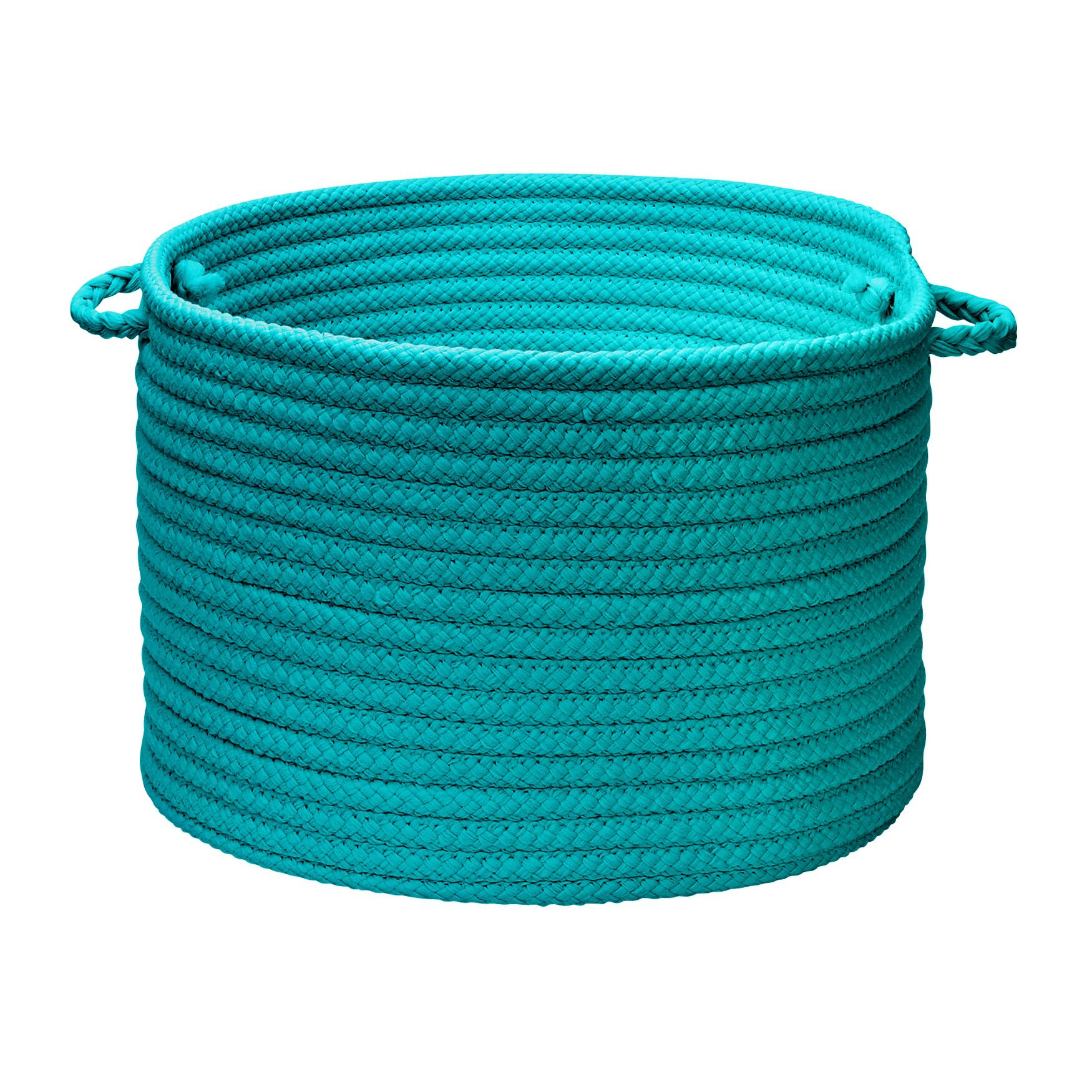 Simple Simply Home Solid Basket, Turquoise | Brylane Home