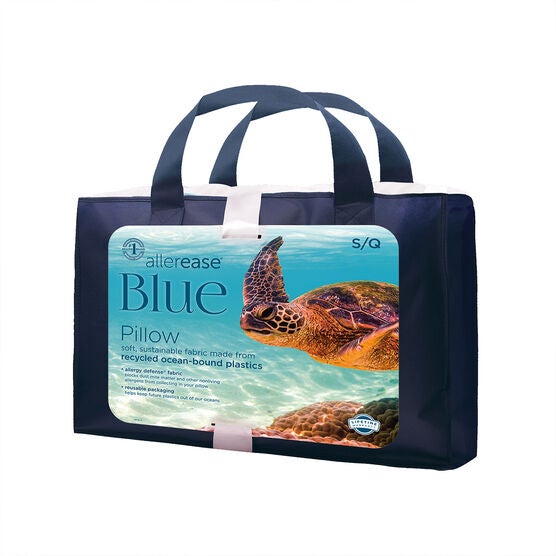 AllerEase Blue Pillow | Brylane Home
