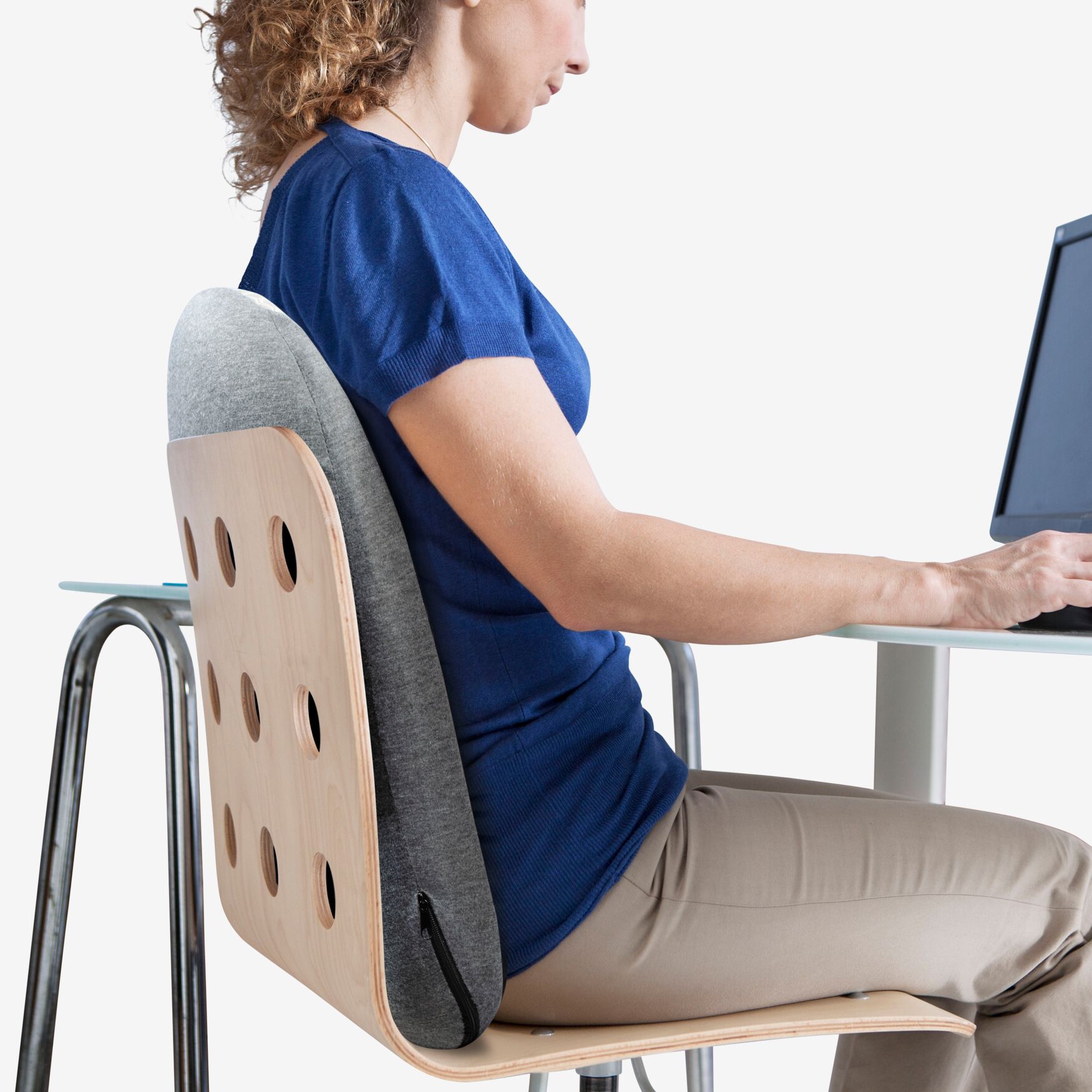 Affordable 2-In-1 Posture Support Cushion | Brylane Home