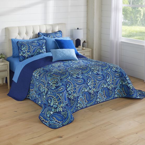 BH Studio Reversible Quilted Bedspread | Brylane Home