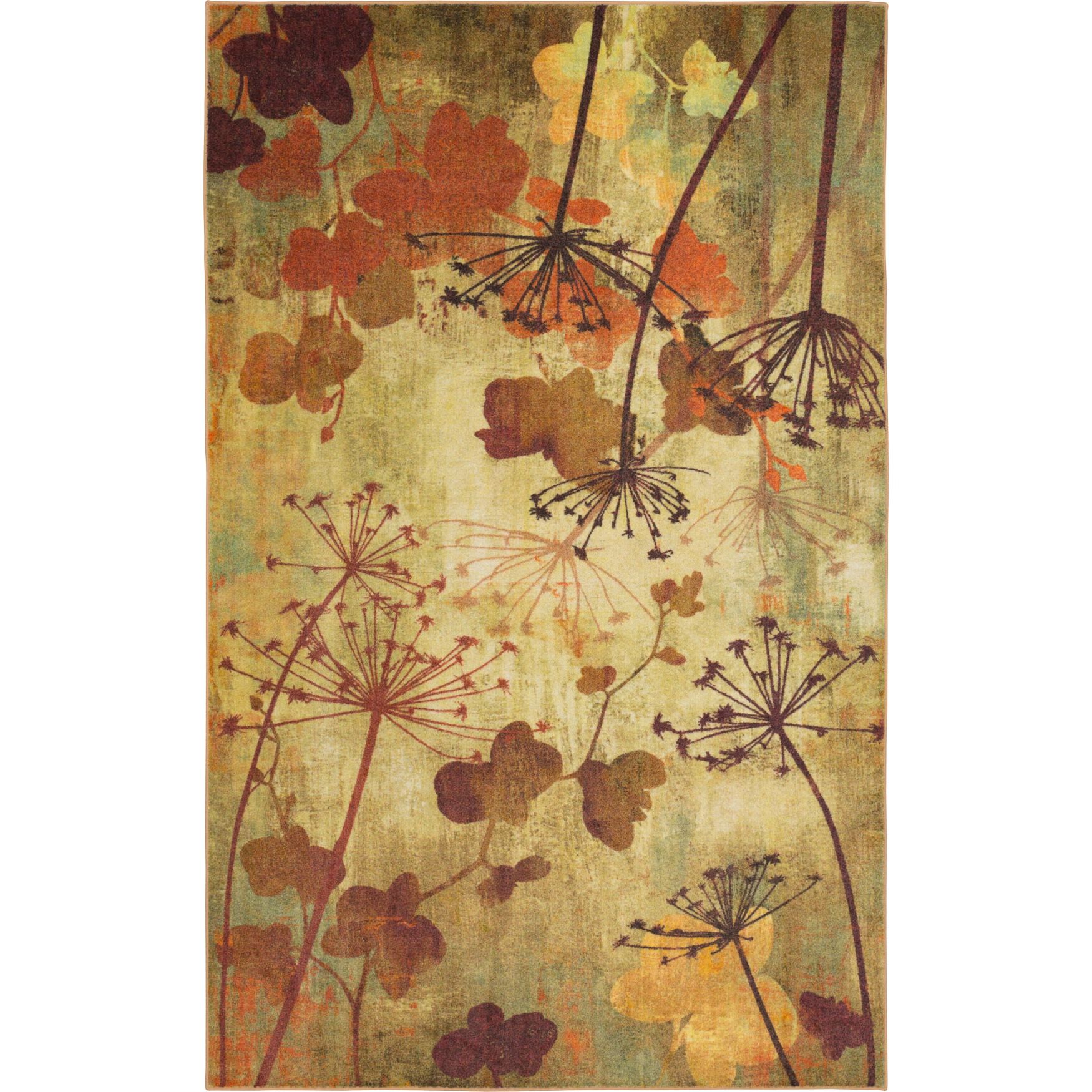 Seasonal Autumn Branches Area Rug, 4496561 | Brylane Home