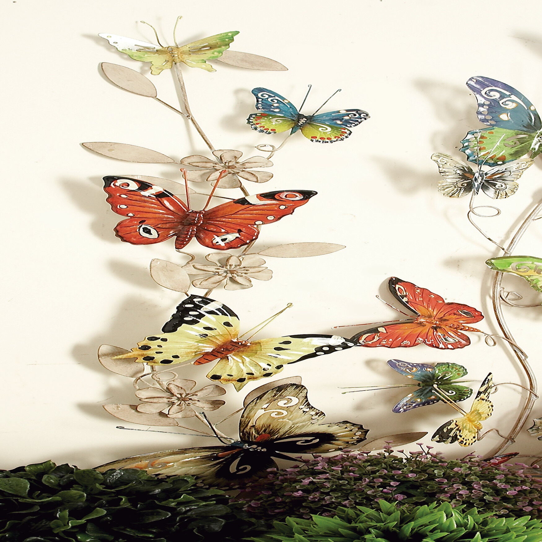 Multi Colored Metal Eclectic Wall Decor | Brylane Home