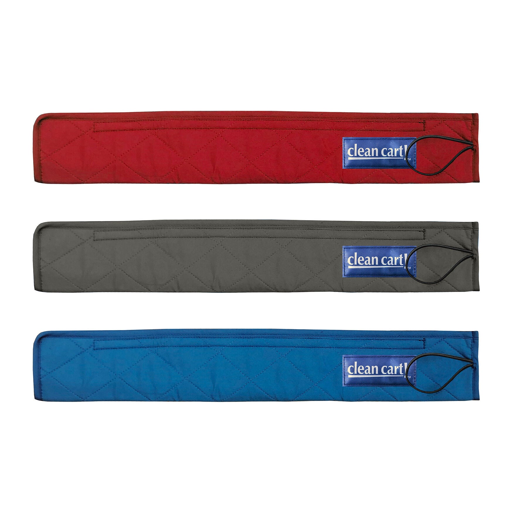 Affordable Clean Cart Shopping Cart Handle Cover 3-Pack, Bright Colors ...