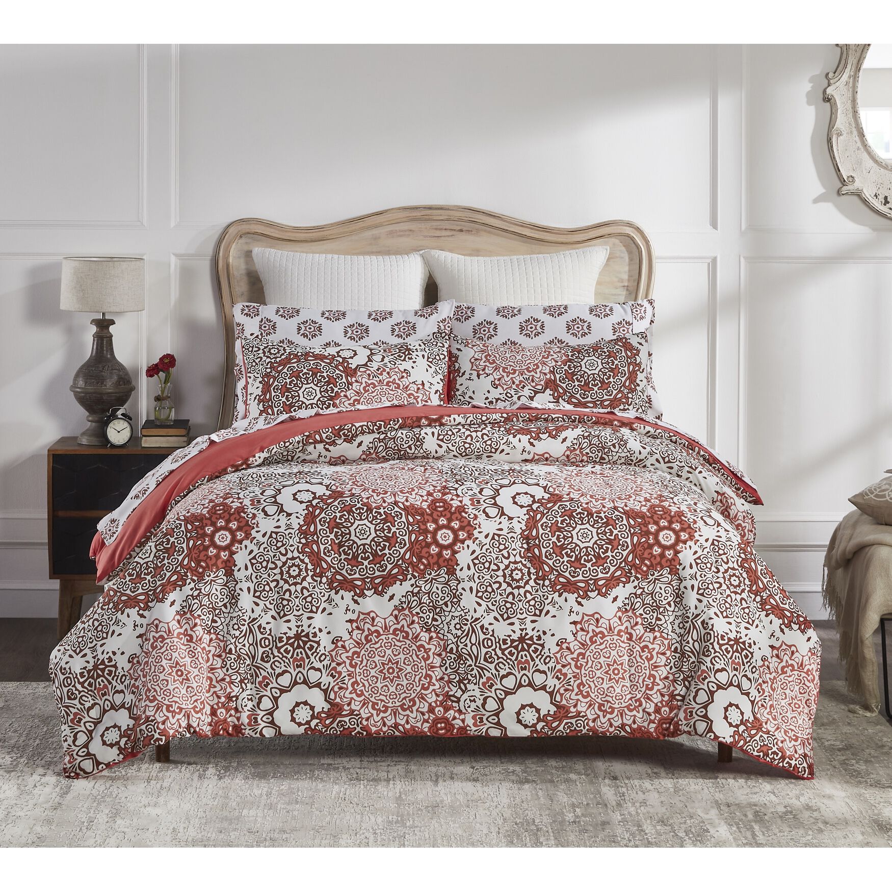 Simple Lyla Collection 100% Microfiber Nautical 7 Piece Comforter Set ...