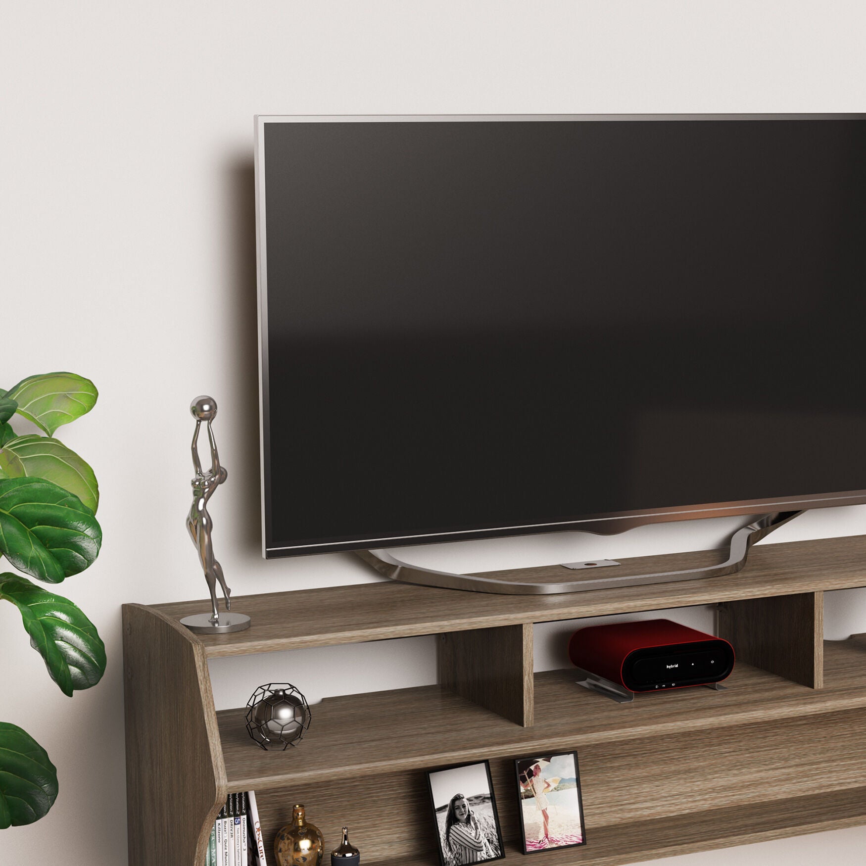 ALTUS PLUS AV CONSOLE, DRIFTED GRAY | Brylane Home