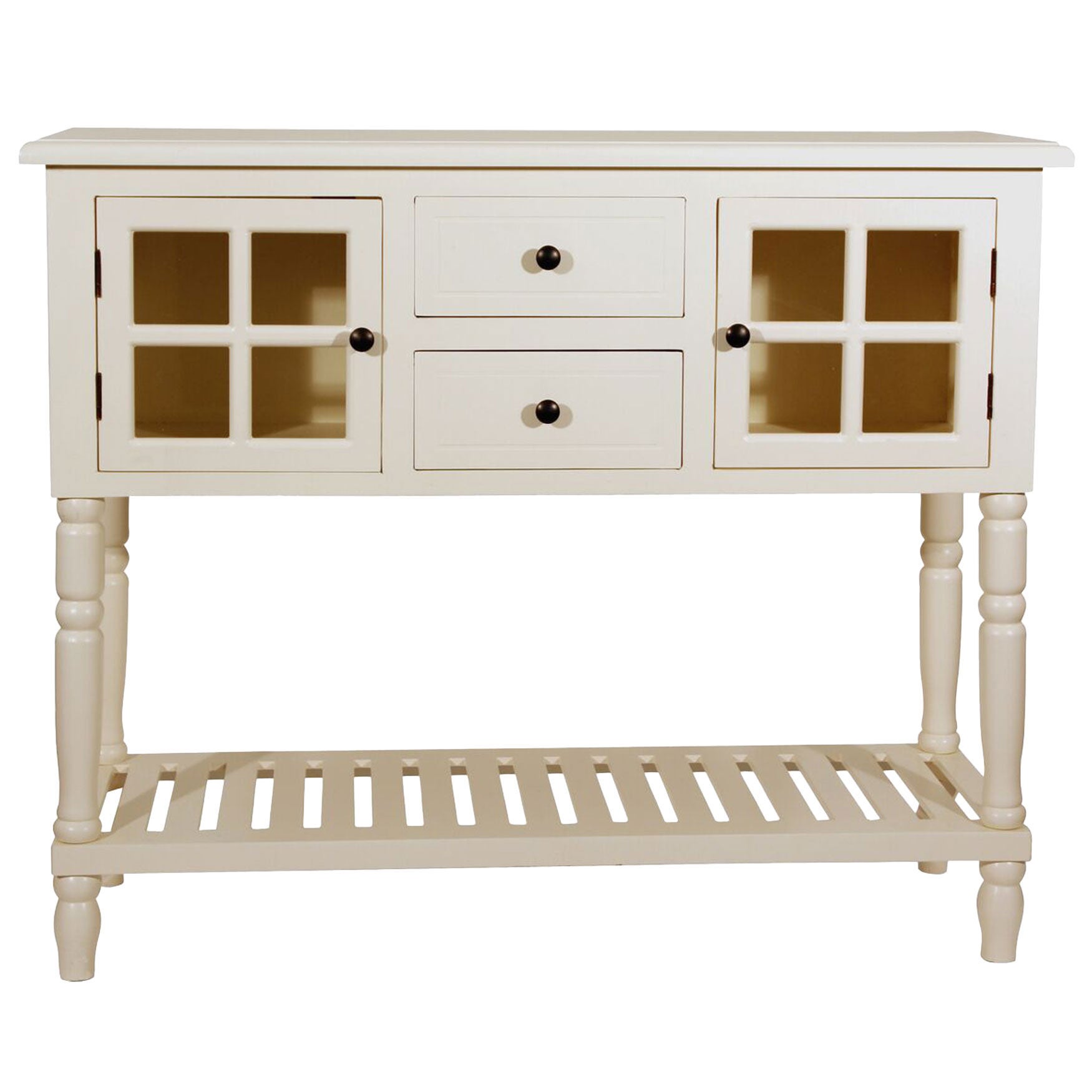 Traditional Morgan Console Table, Navy | Brylane Home