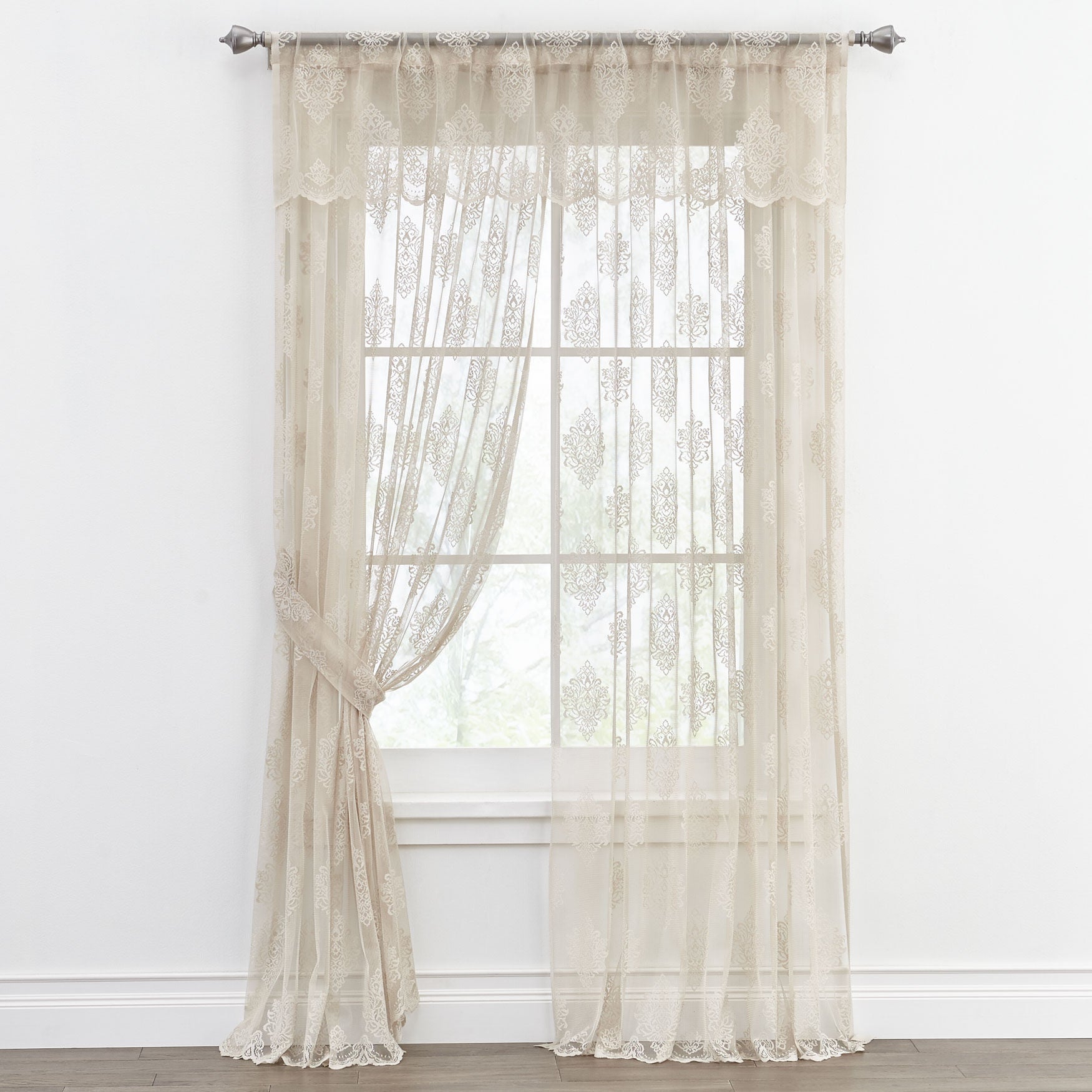 Traditional Devon Rod-Pocket 5-Pc. Set | Brylane Home