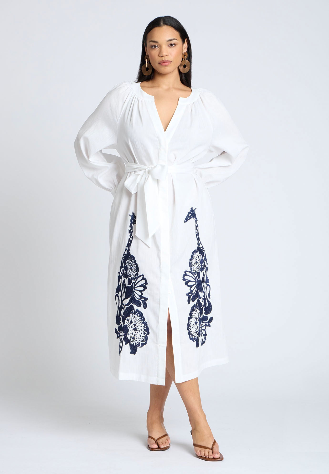 Relaxed Dress with Applique | Brylane Home