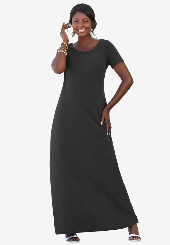 T Shirt Maxi Dress Brylane Home