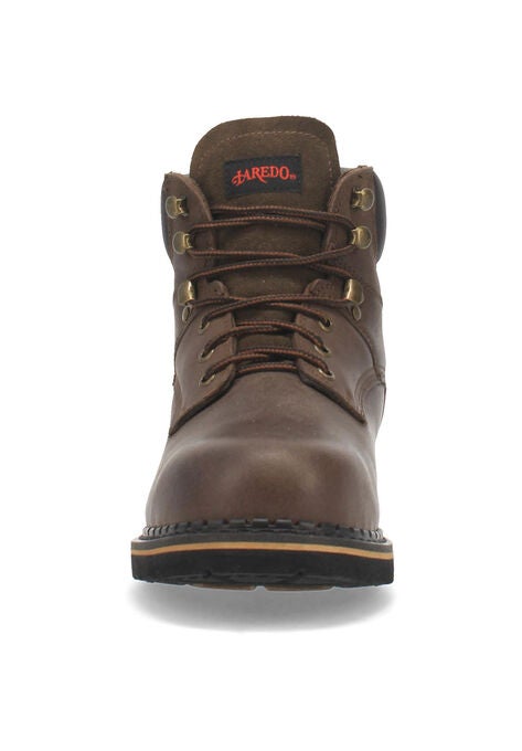 Hub & Tack Steel Toe Boot | Brylane Home