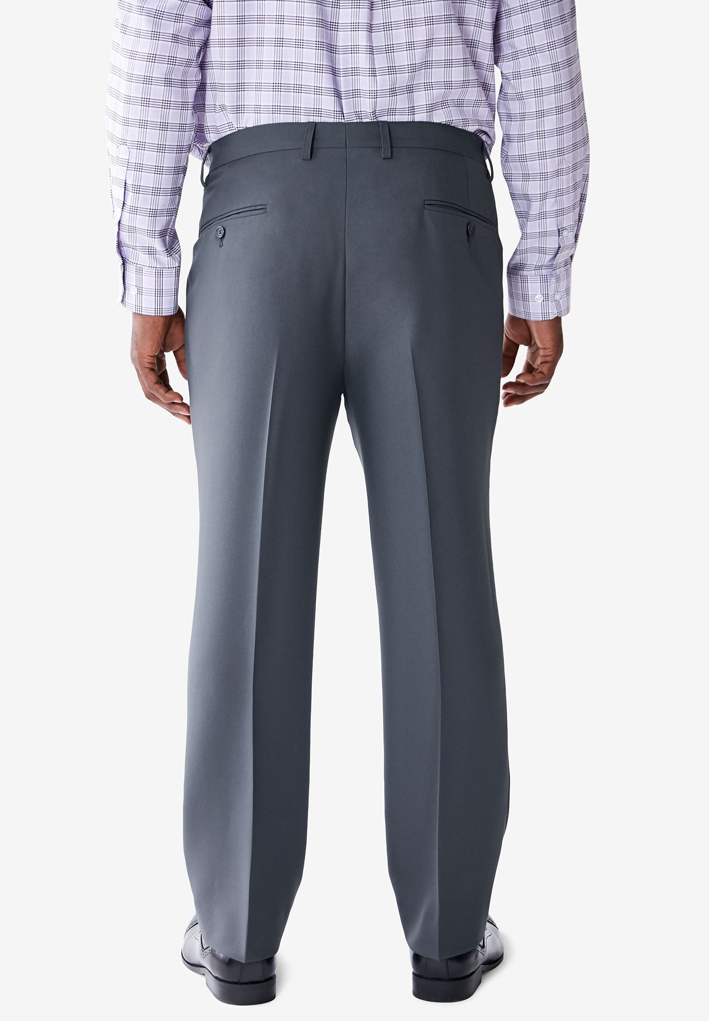 Easy Movement Pleat-Front Expandable Dress Pants | Brylane Home