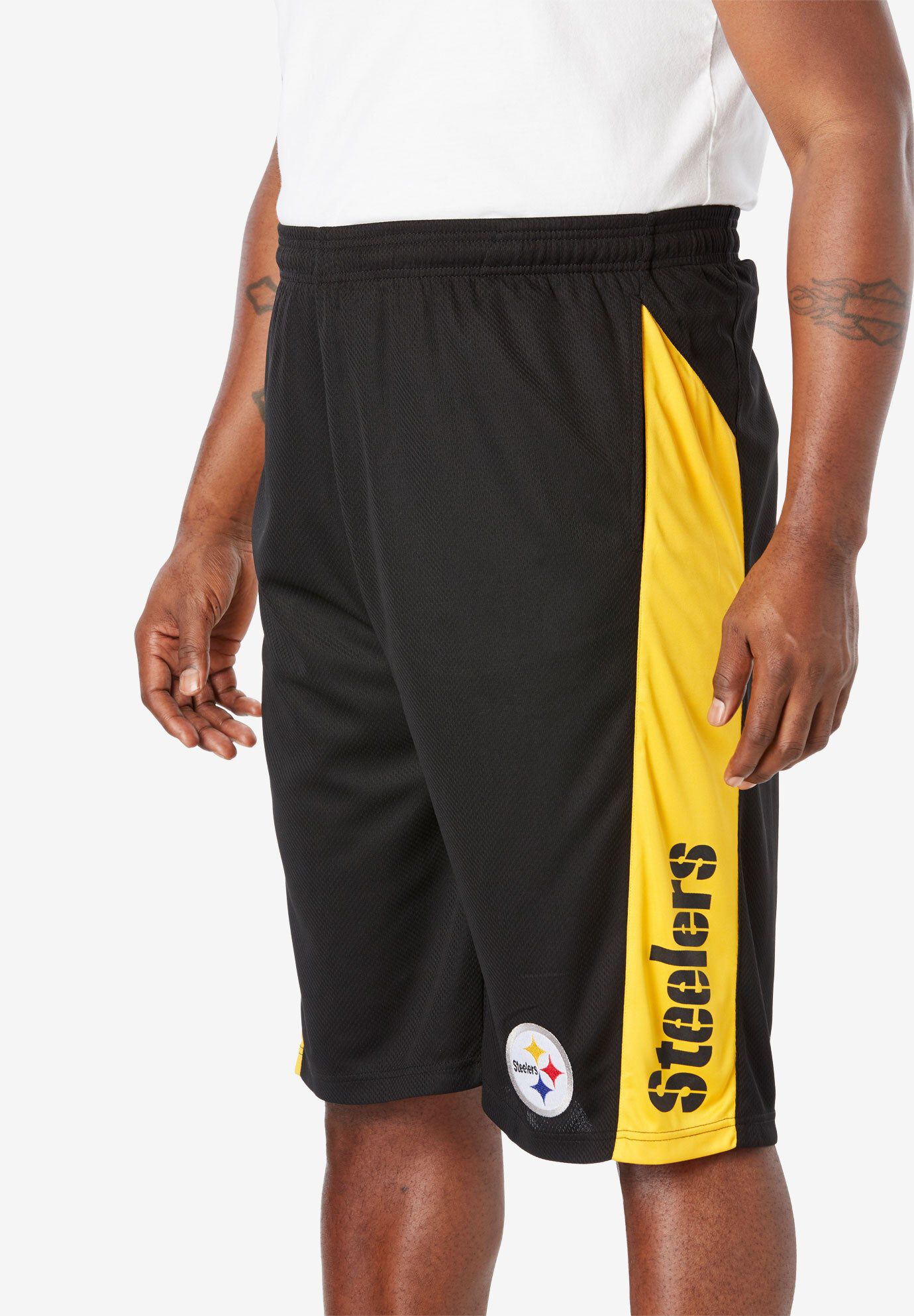 NFL® Colorblock Team Shorts | Brylane Home
