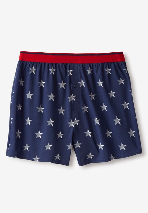 Patterned Boxers | Brylane Home