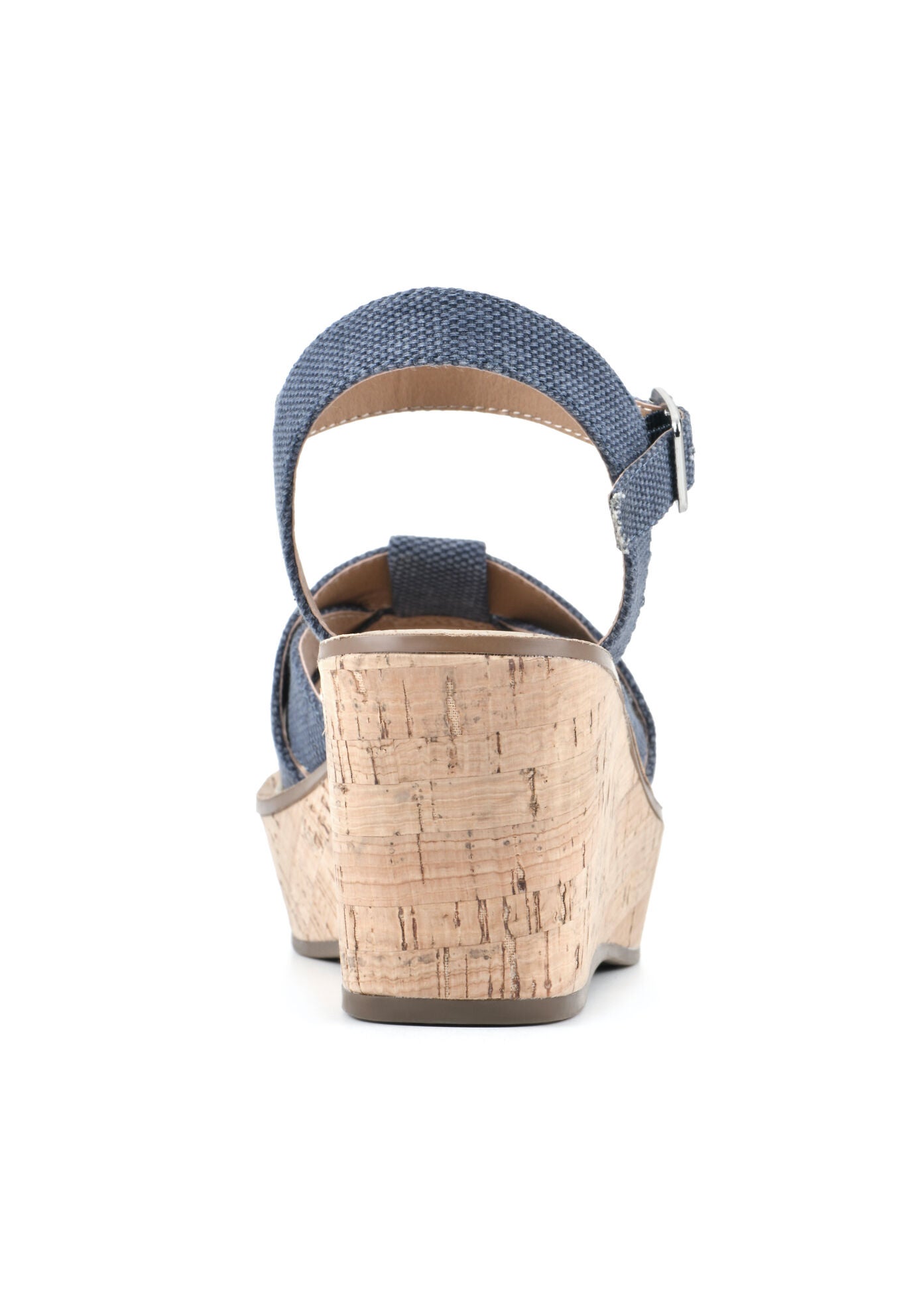 White Mountain Simple Wedge Sandal | Brylane Home