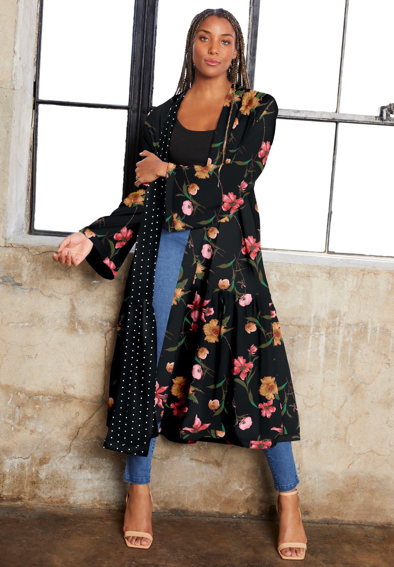 Reversible Printed Duster | Brylane Home