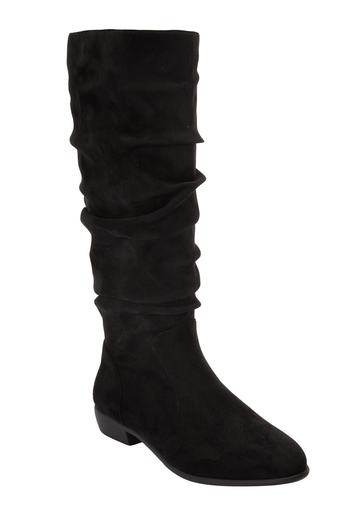 The Shelly Tall Wide Calf Boot By Comfortview | Brylane Home