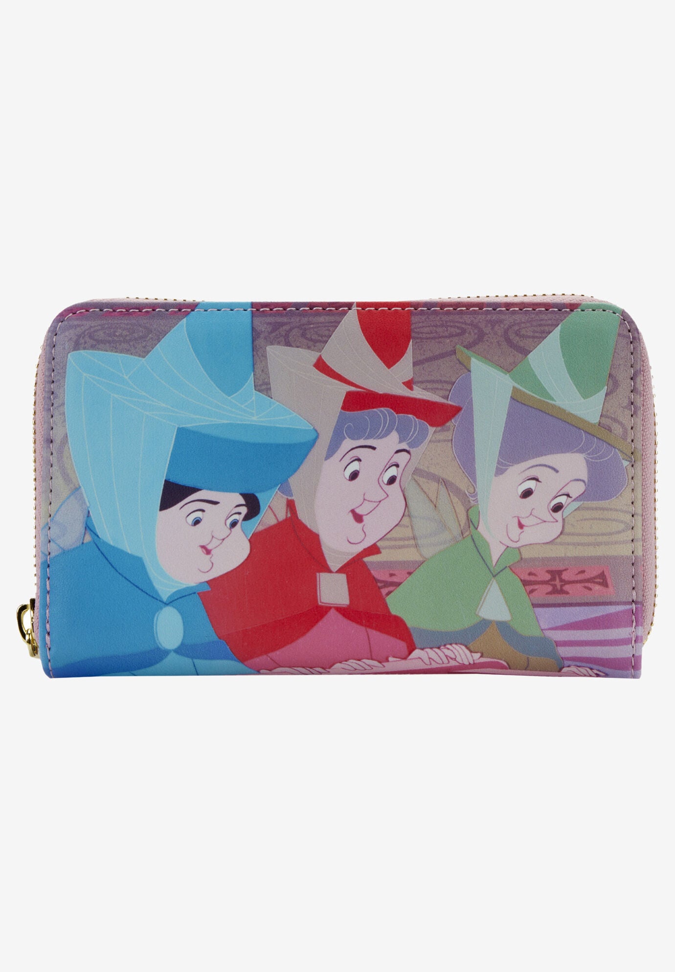 Loungefly X Disney Zip Around Wallet Sleeping Beauty Aurora Maleficent ...
