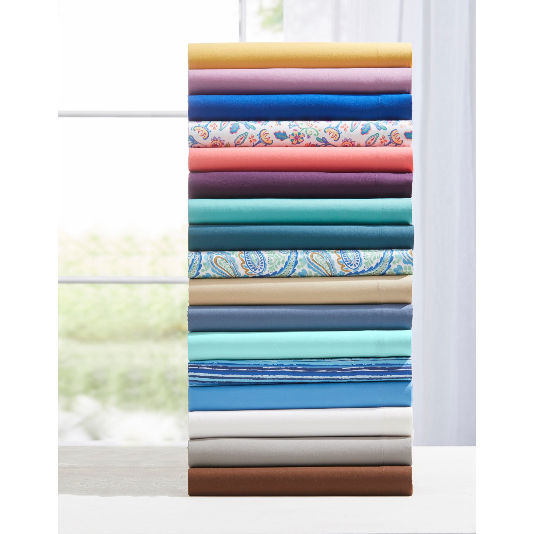Affordable BH Studio Solid Sheet Set, Blue Smoke | Brylane Home