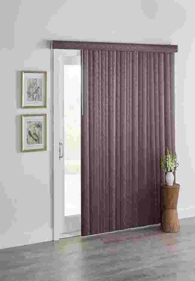 Damask Embossed Vertical Blinds | Brylane Home