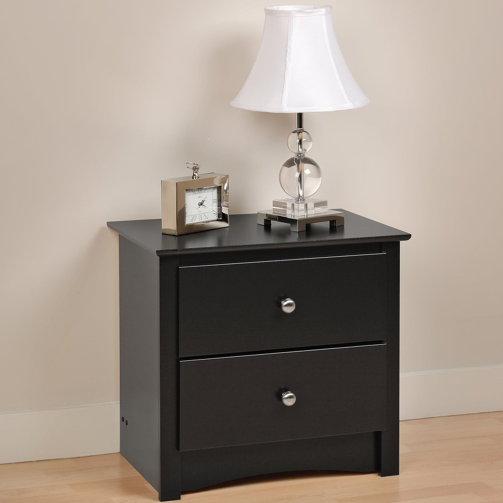 Sonoma 2 Drawer Night Stand | Plus Size Night Stands | Brylane Home