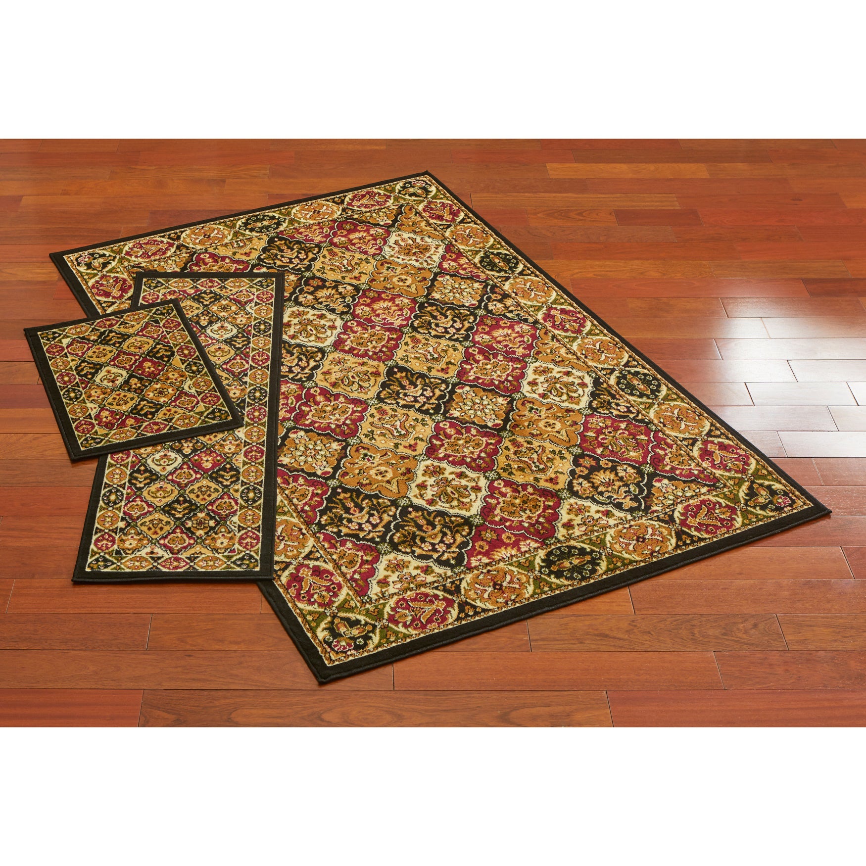 Traditional Kerman 3-PC. Rug Set | Brylane Home