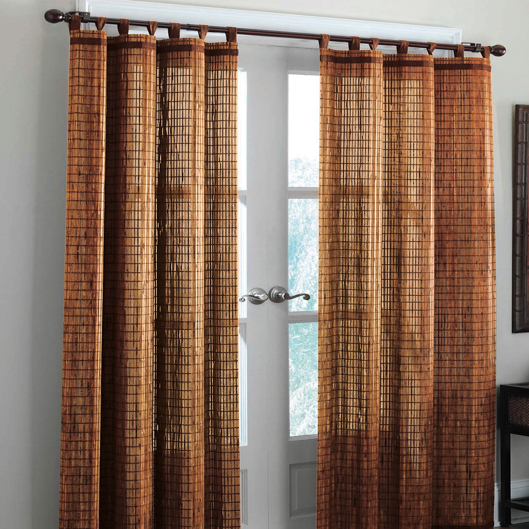 Bamboo Tab-Top Panel| Blinds & Shades | Brylane Home