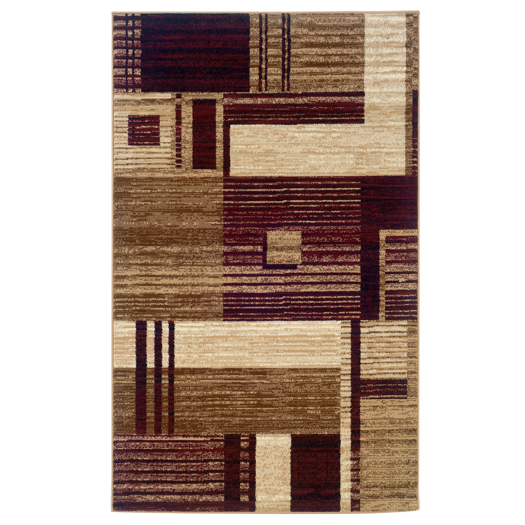 Simple Capri Geometric 5' x 7' Area Rug, 4290392 | Brylane Home