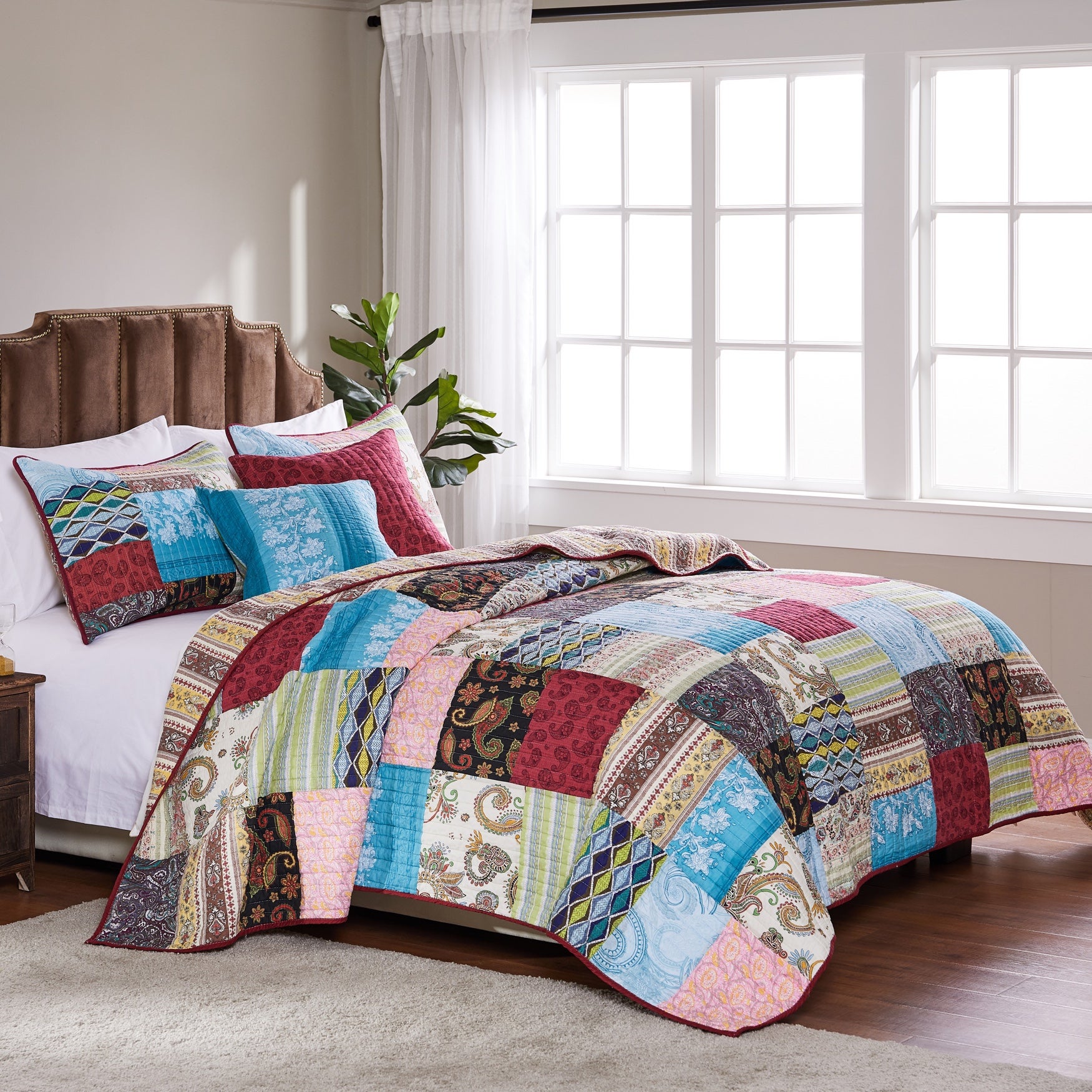 Bohemian Dream Bonus Quilt Set | Brylane Home