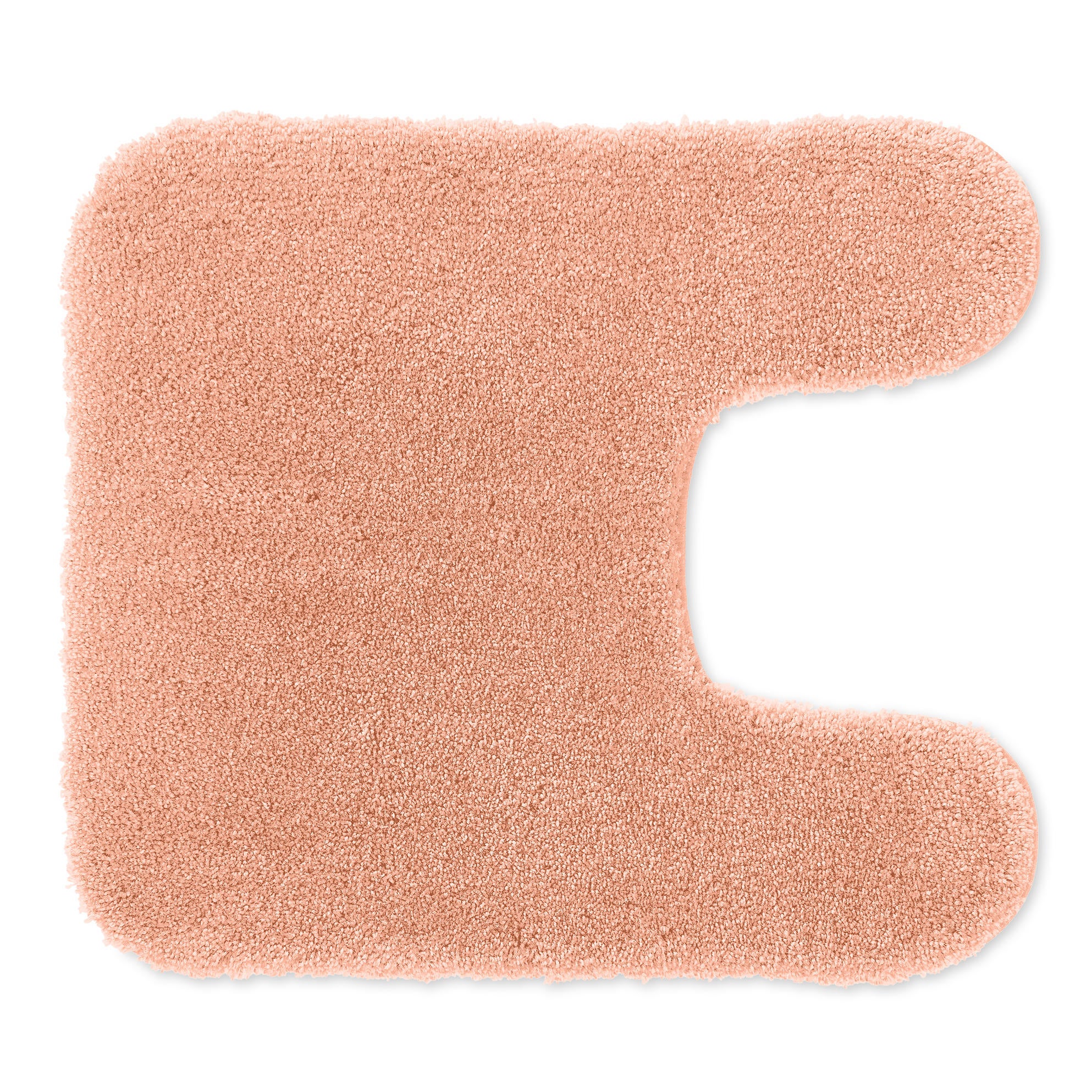Affordable Elegance Bath Collection Contour Rug, Coral Contour ...