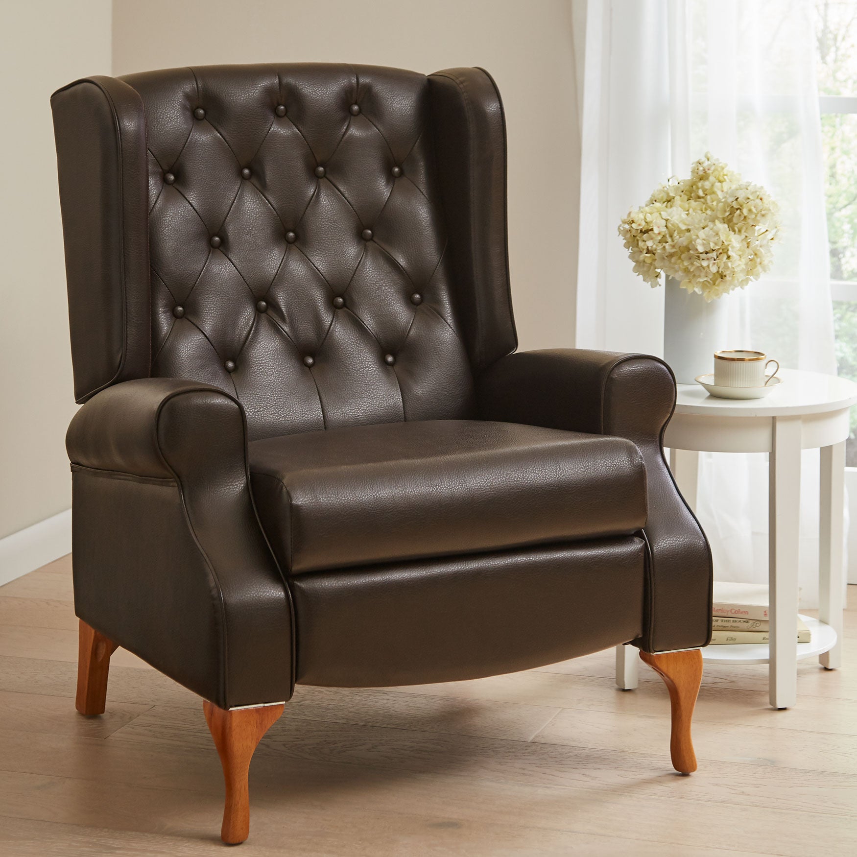 Queen anne recliner chairs for sale store