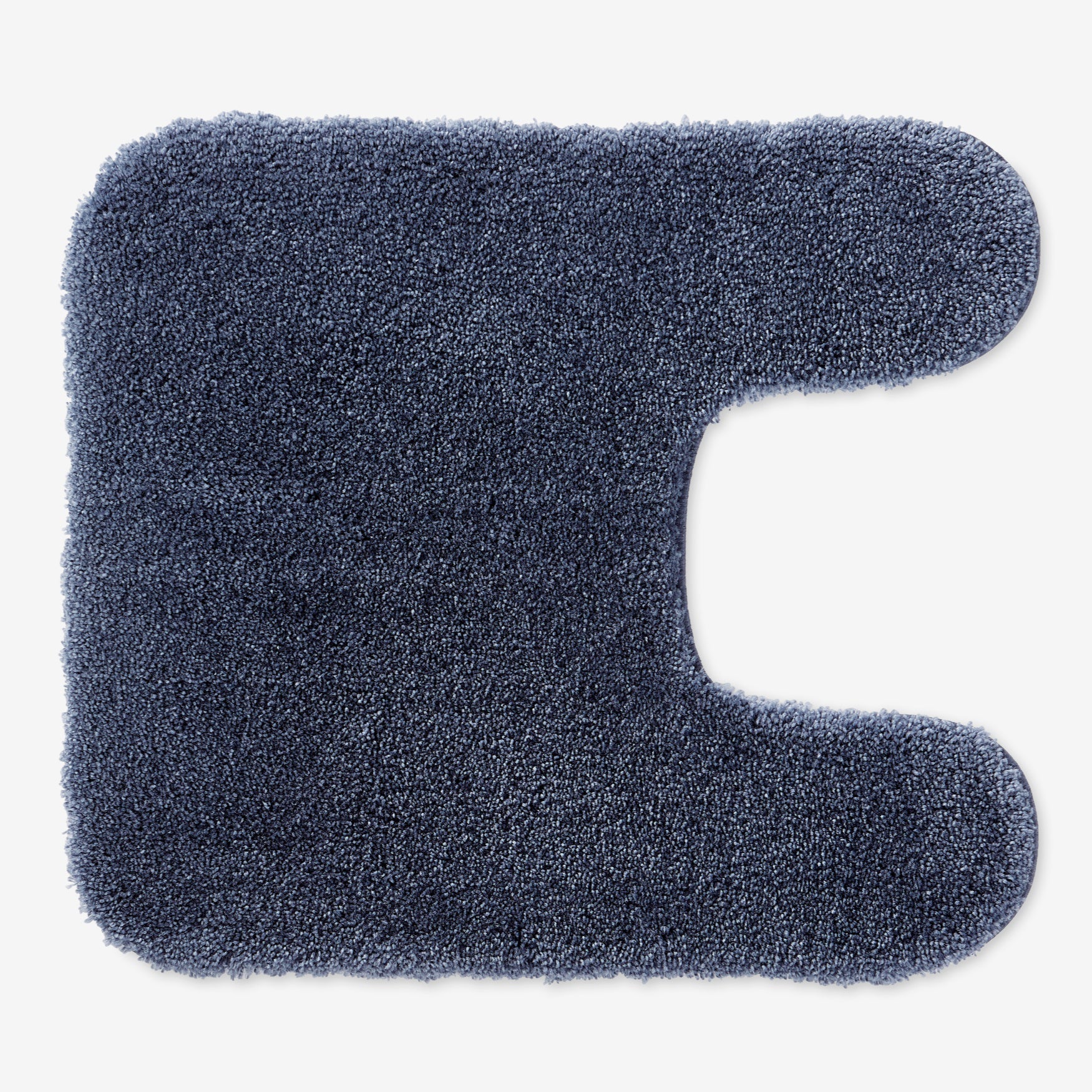 Affordable Elegance Bath Collection Contour Rug, Slate Blue Contour ...