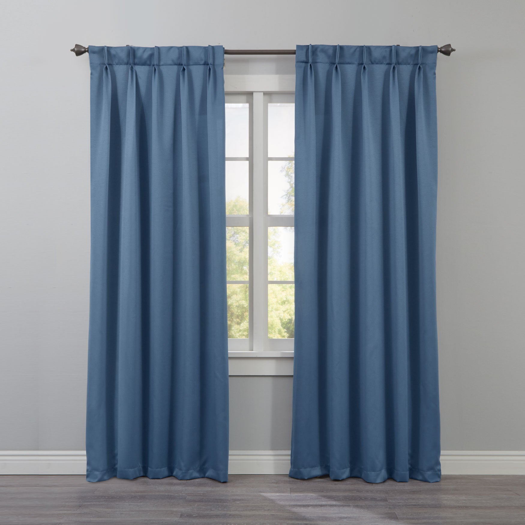 BH Studio Room-Darkening Pinch Pleat Panel| Curtains & Drapes | Brylane ...